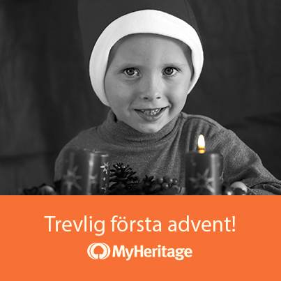 Trevlig första advent! - MyHeritages Blogg