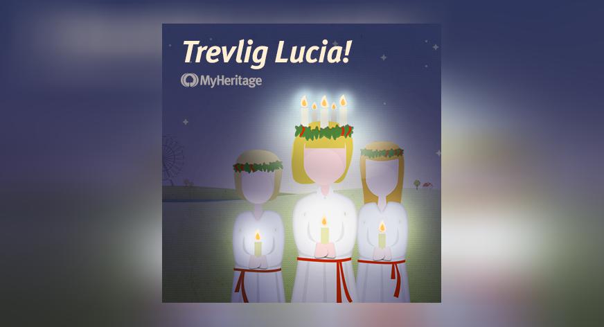 Trevlig Lucia - MyHeritages Blogg